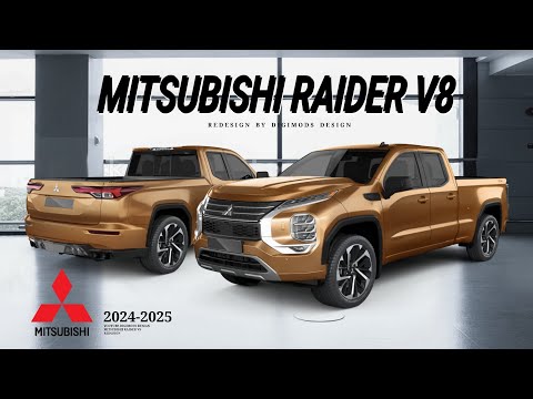 All-New Mitsubishi Raider Virtually Returns to America With V8 Power in ...