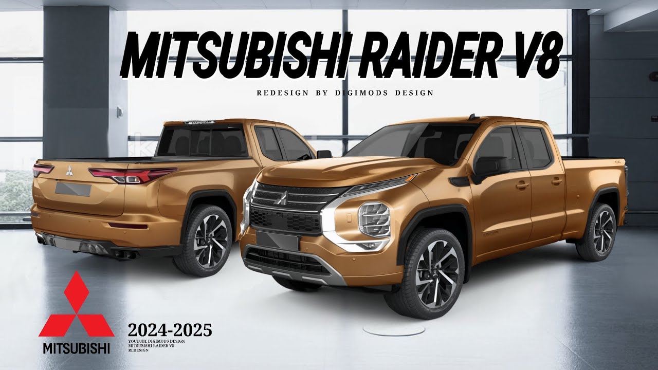 All-New Mitsubishi Raider Virtually Returns to America With V8 Power in ...