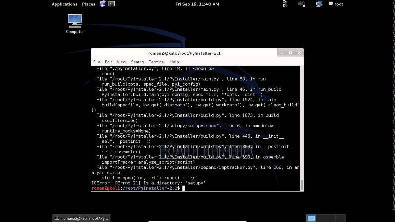 Pyinstaller, The best and the simplest way to compile your python code