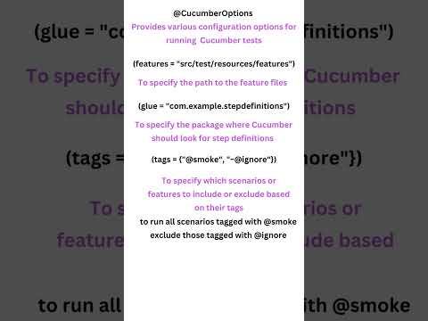 TestRunner class in Cucumber || Selenium Java