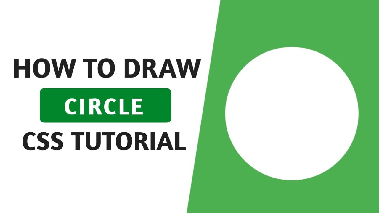How to draw Circle CSS tutorial   ||   HTML & CSS   ||   Coding Window