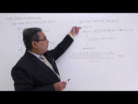 Learn Linear Search On Sorted Array - Mind Luster