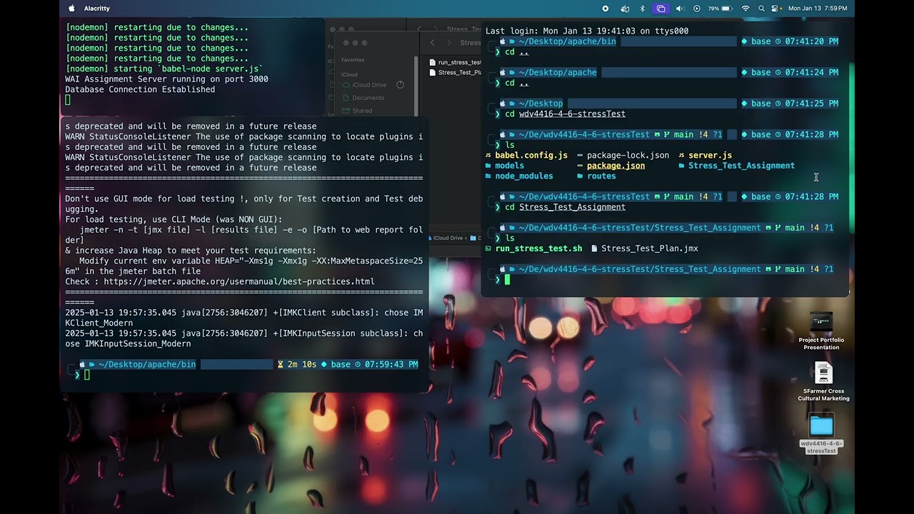 JMeter Stress Testing