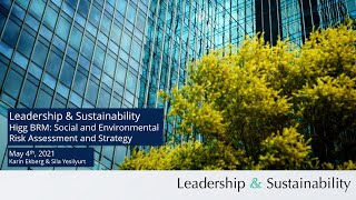 Higg BRM: Social and Environmental Risk Assessment and Strategy