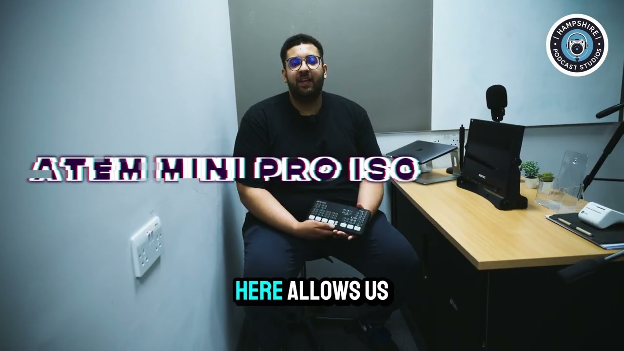 Hampshire Podcast Studio Tour