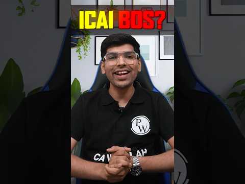 ICAI BOS से ऐसे करना होगा Preparation🔥 #PW #CA #CAFinal