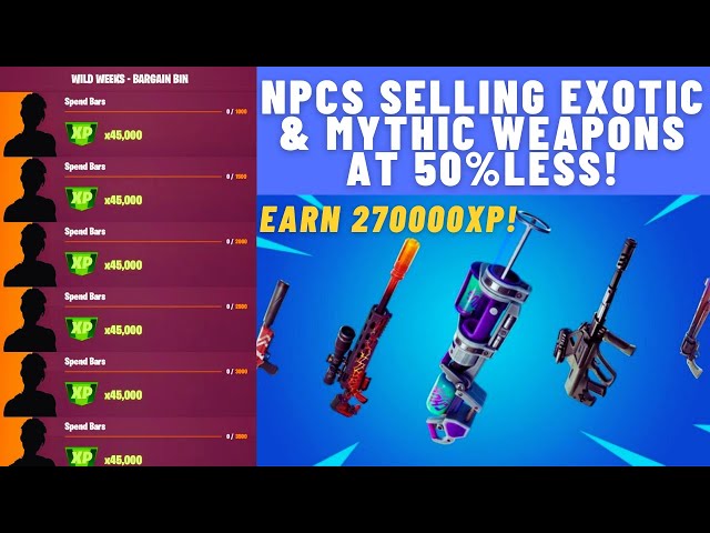 Fortnite Wild Week 2: How to complete all challenges and earn 270,000 XP