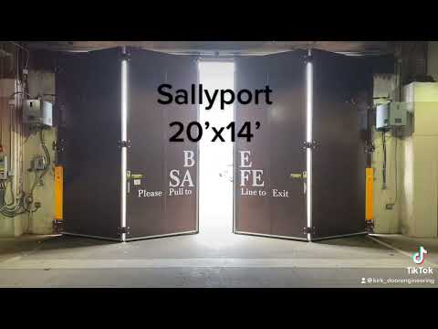 Sally port (Detention Center) - Four-Fold Door