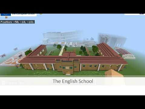 The English School on Minecraft project