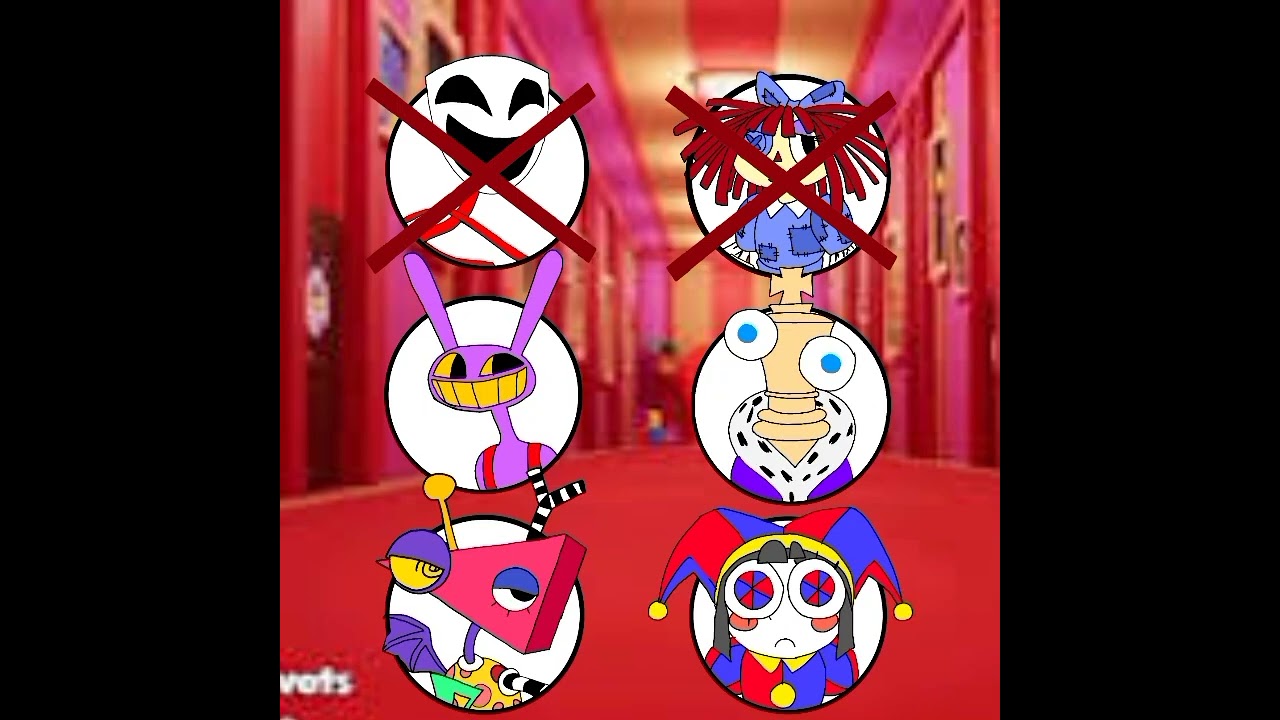 THE AMAZING DIGITAL CIRCUS | Characters abstraction #shorts #theamazingdigitalcircus #edit
