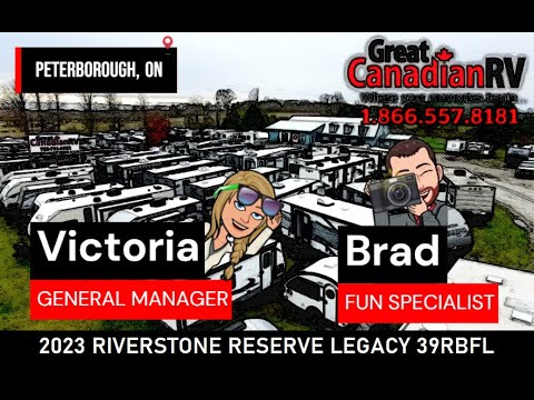 2023 RIVERSTONE LEGACY Luxury Full-Time Living Fifth Wheel 39RBFL (1.5 Bath, Front Living)