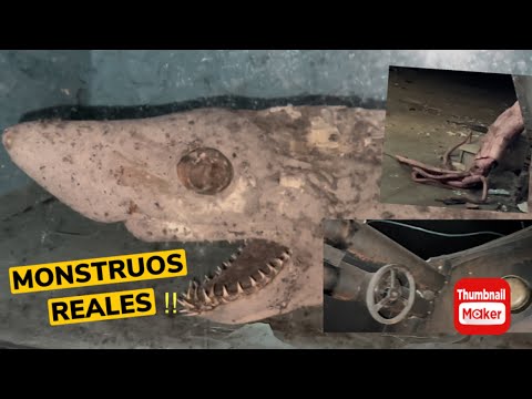 Visitamos un MUSEO ABANDONADO …de CALAMARES GIGANTES !! 🦑 🦈