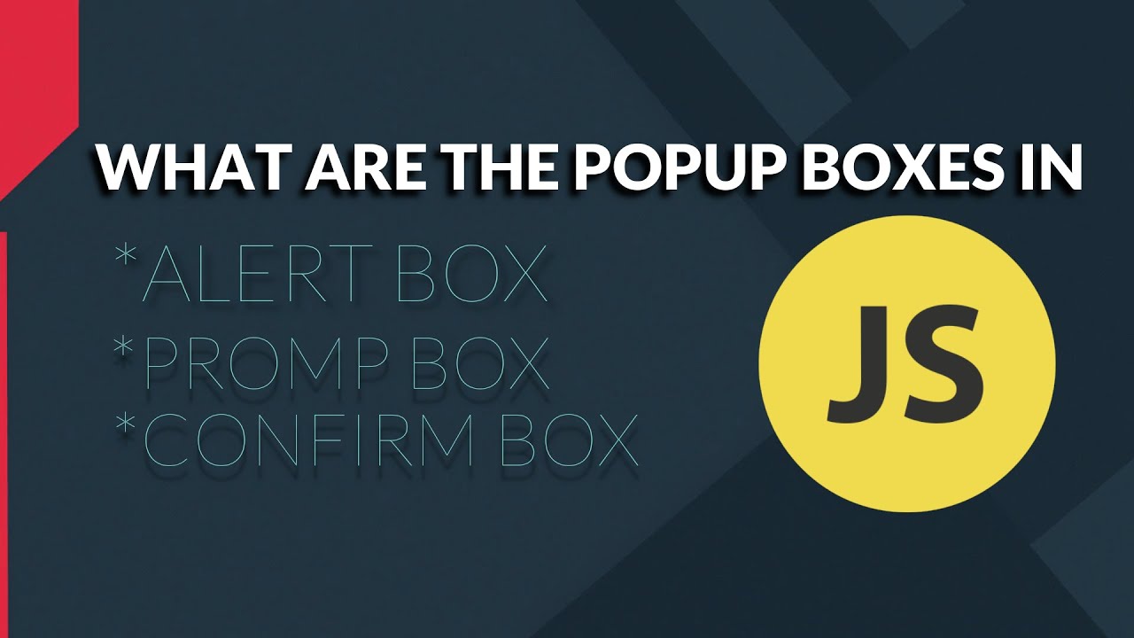 How to Create A Popup Boxes Using JavaScript | JavaScript Tutorial