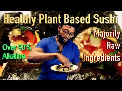 How To Make Plant Based Sushi || Rice Free || Carib Sunsations
