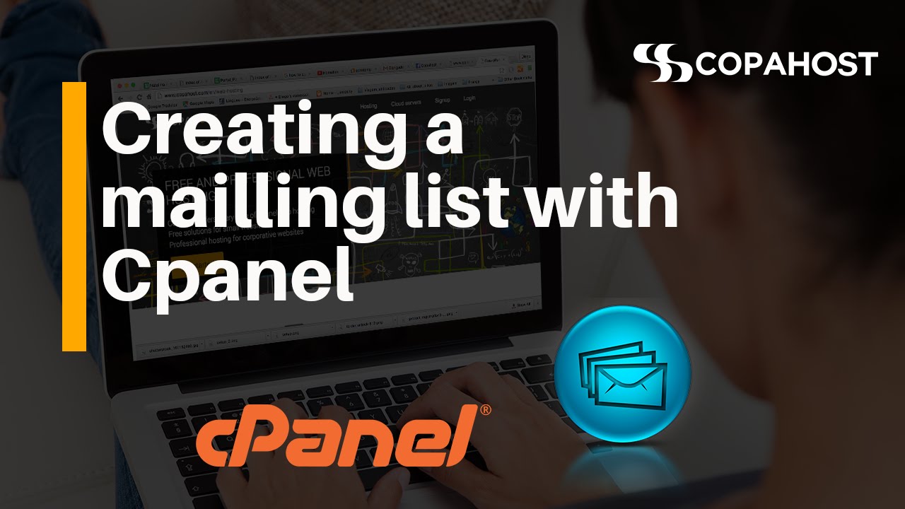 Creating a mailing list with panel - COPAHOST