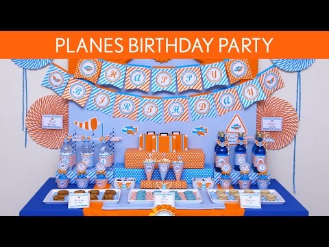 Planes Birthday Party Ideas // Planes - B126