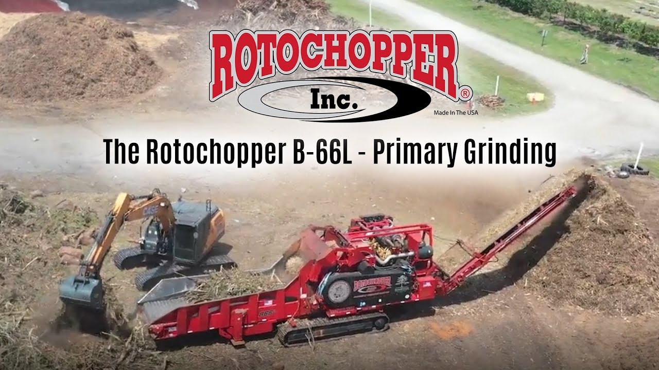 Rotochopper® Horizontal Grinder, Grinding Videos & Reviews