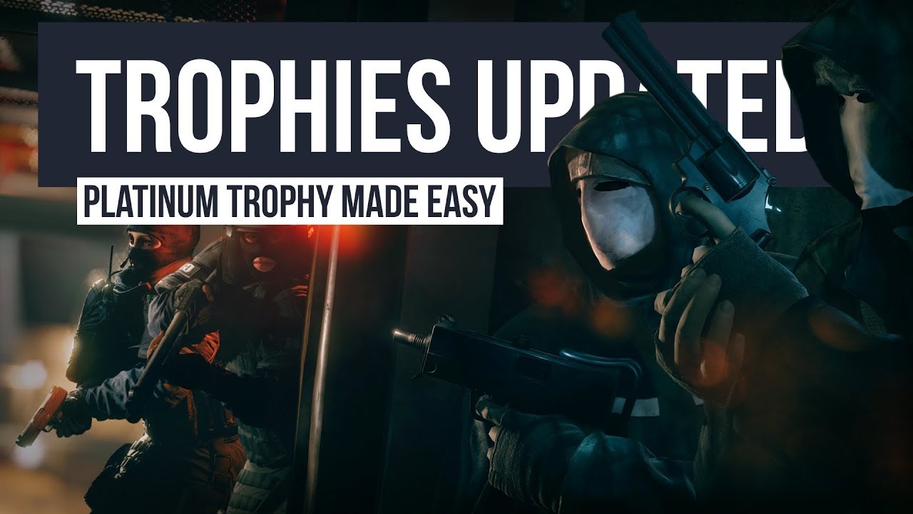 GETTING THE PLATINUM TROPHY IS WAY EASIER NOW | Rainbow Six Siege Trophy Changes