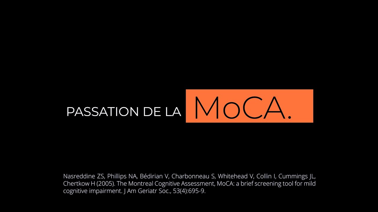MoCA Award [French version - 2020]