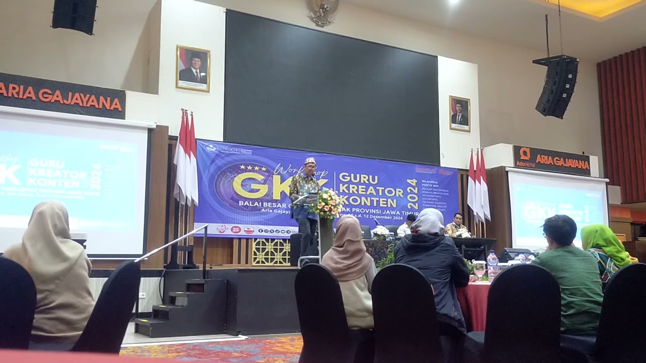 BBGP JATIM: PEMBUKAAN DIKLAT GURU KREATOR KONTEN GKK JAWA TIMUR KEREN