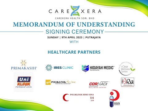 MOU Signing Ceremony - Healthcare Partners | CareXera Health