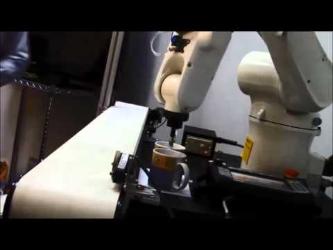 Denso Six Axis Arm with Conveyer Tracking and Cognex Vision Guidance