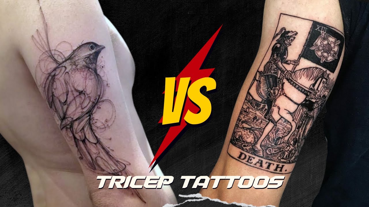 100+ Tricep Tattoos You Need To See!