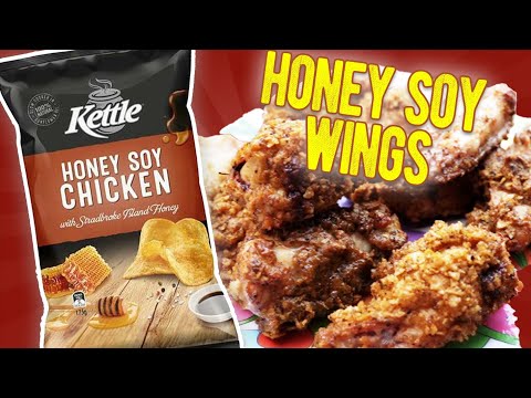How to make Honey Soy Crunchy Chicken Wings - Recipe by Red Smoke BarbeKids