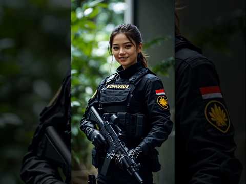 The Charm of Beauty Behind the Women's Special Forces Uniforms #ai #military #army #aiart