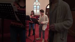 The Parson Brown Singers Christmas caroling