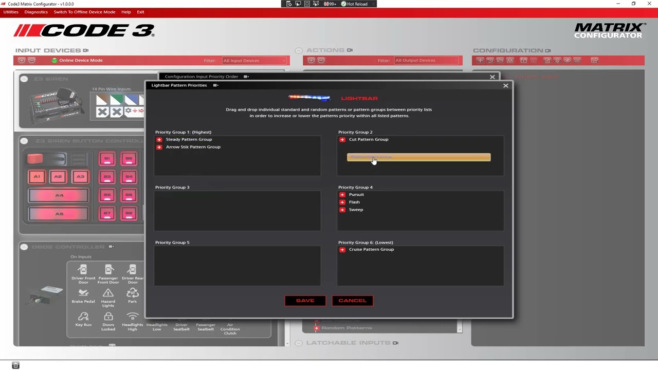 Matrix | Pattern Prioritization