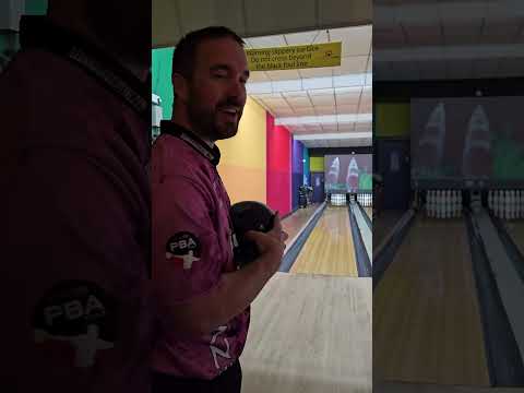 1st shot bowling 🎳 on string 🧵 pins #bowling #900global #Strings #UK