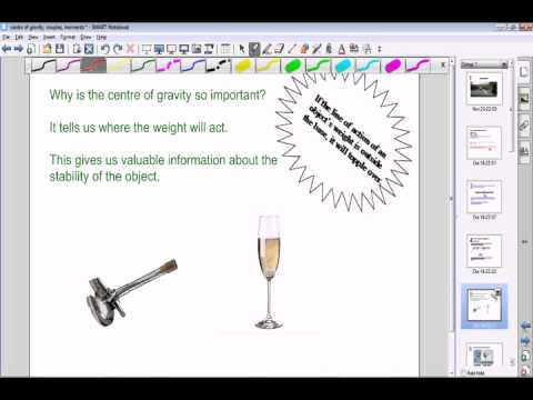 Centre of Gravity - A level IB IGCSE Physics - Mechanics
