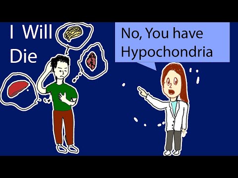 Illness anxiety disorder - Hypochondriasis. Fear of having a serious disease