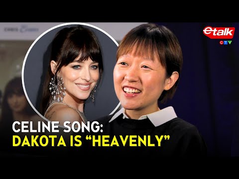 'Materialists' director says Dakota Johnson was "heavenly" | Celine Song Interview