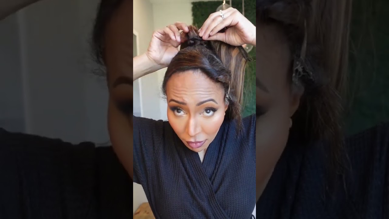 Do the high pony Easily💥Finally free from 50 leven pins in my scalp! 🙌🏽
