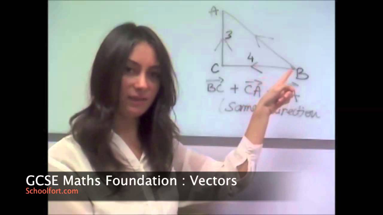 Vectors: GCSE Maths (F) Exam Question