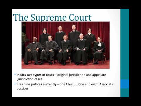 Week 4 The Judiciary