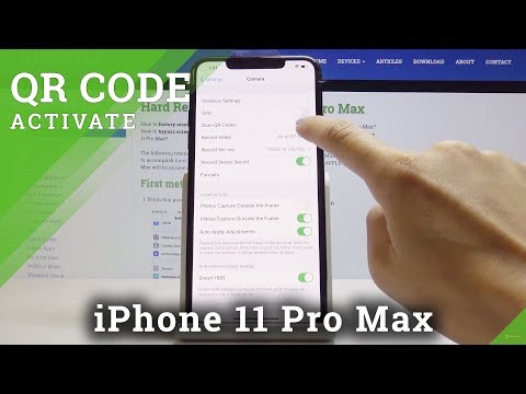 How to Activate QR Code Scanning in iPhone 11 Pro Max – Scan QR Codes