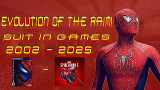 Evolution of the Raimi suit in games at Marvel's Spider-Man 2 Nexus ...