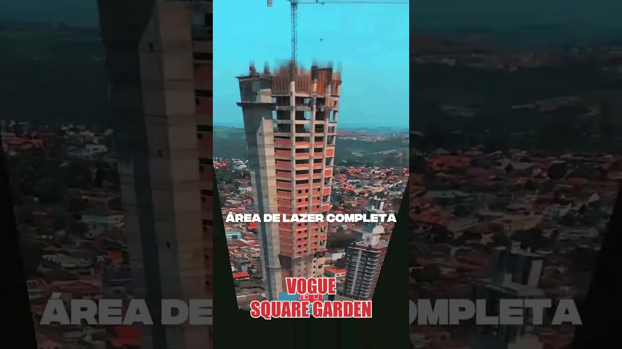 OBRAS VOGUE SQUARE GARDEN EM PONTA GROSSA - PR #arquitetura #arranhaceu