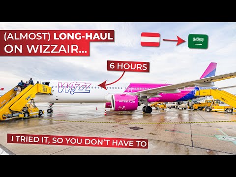 Low prices worth suffering for? Flying to Saudi Arabia on WIZZAIR's Airbus A321neo | BRUTALLY HONEST