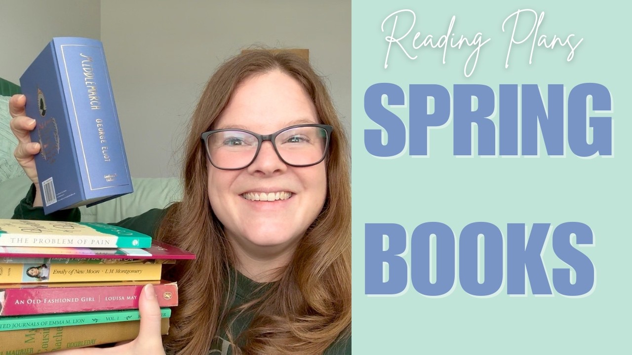My Reading Plans For Spring: Spring TBR, Calming Book Chat