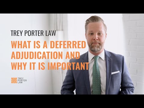 Is a deferred adjudication a conviction in Texas?