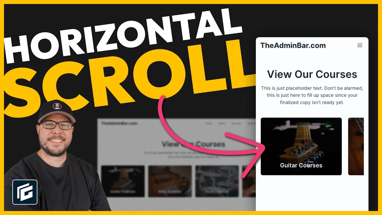 Create Netflix-Style Horizontal Scrolling Cards with GenerateBlocks in Minutes!