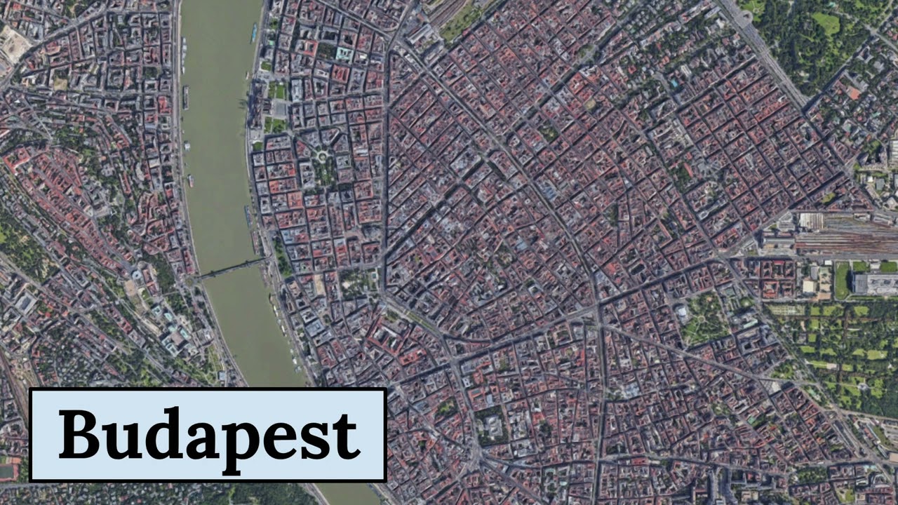 GEOGRAPHY OF BUDAPEST in 1 minute 🗺️