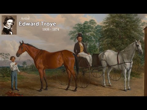 Artist Edward Troye (1808 - 1874) American painter of Thoroughbred Horses | WAA