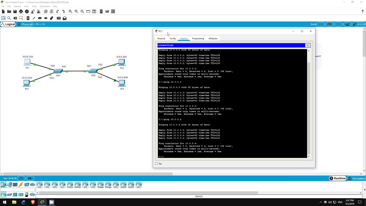 FREE CCNA Lab 005: VLAN Configuration