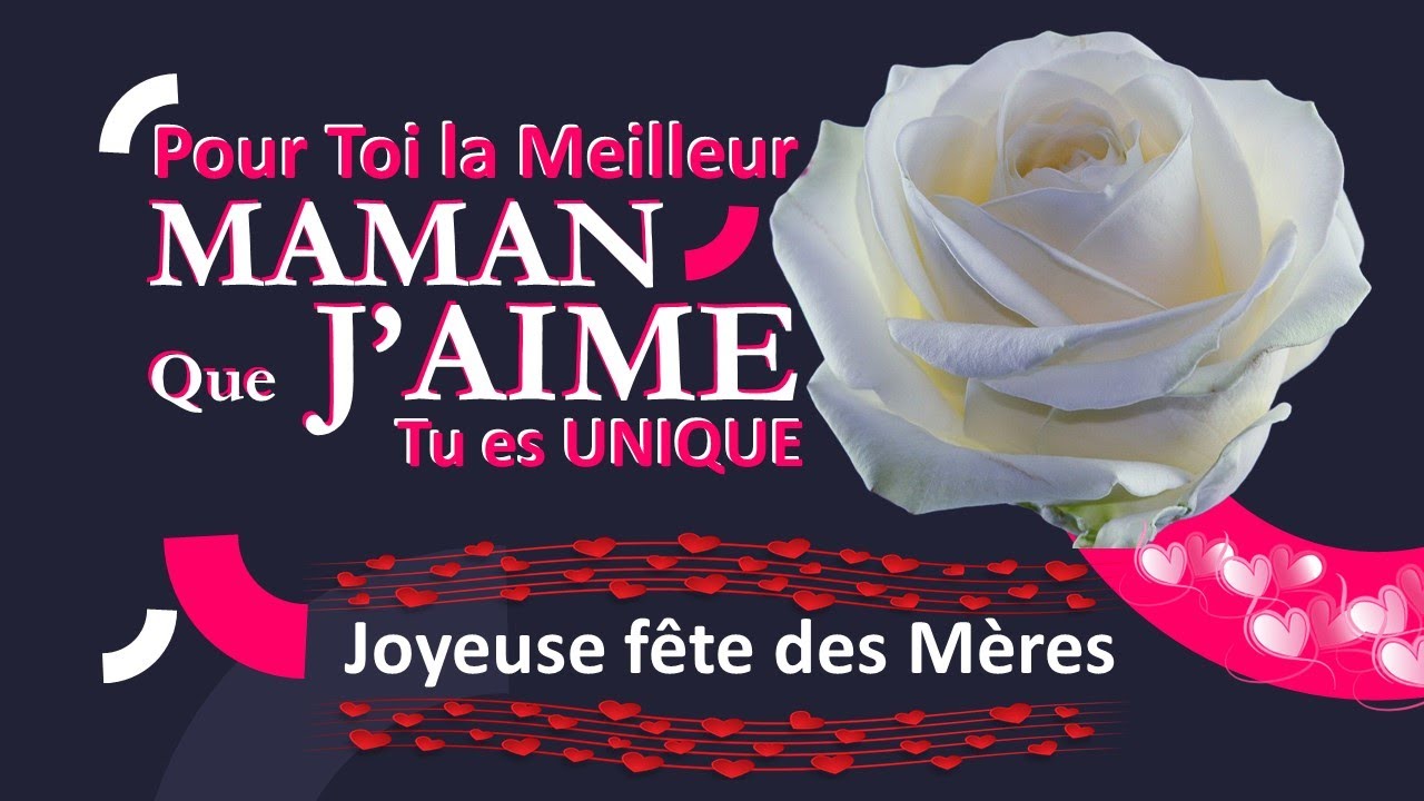 Un doux message pour toi, maman chérie