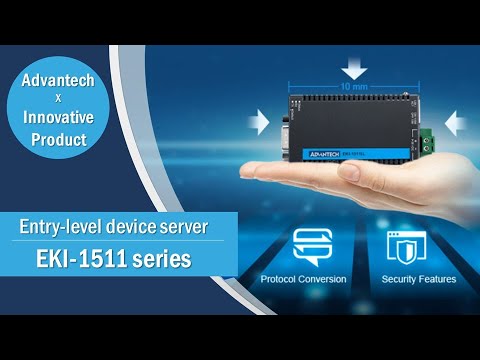 Entry-level serial-to-Ethernet device server: EKI-1511 series, Advantech( EN)